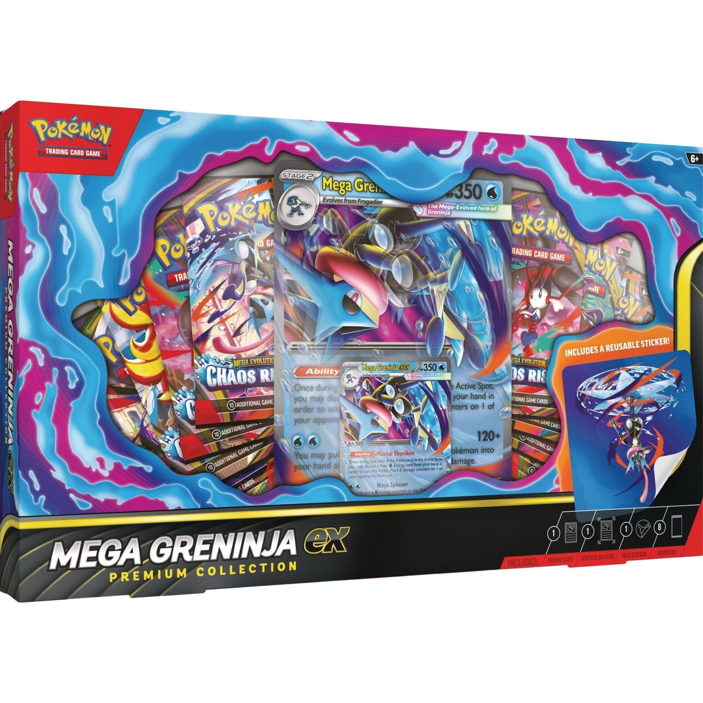 Pokemon Mega Greninja ex Premium Collection [PRE-ORDER - 07/03/2026] at ...